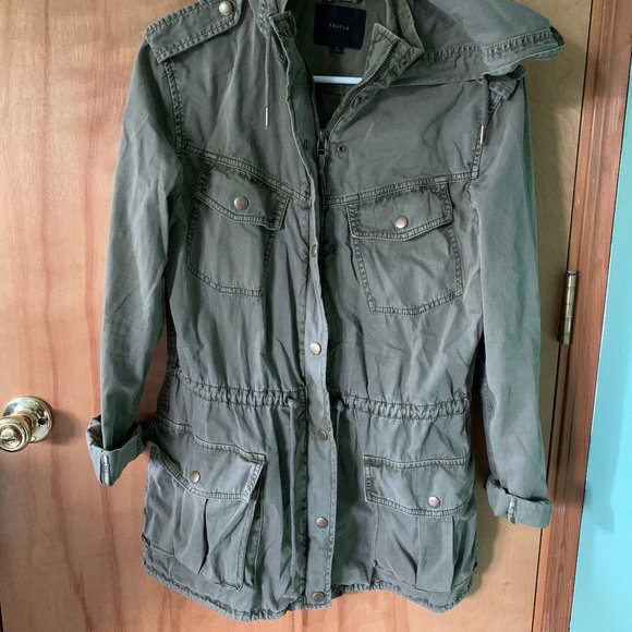 Talula | Jackets & Coats | Talula Green Army Jacket | Poshmark